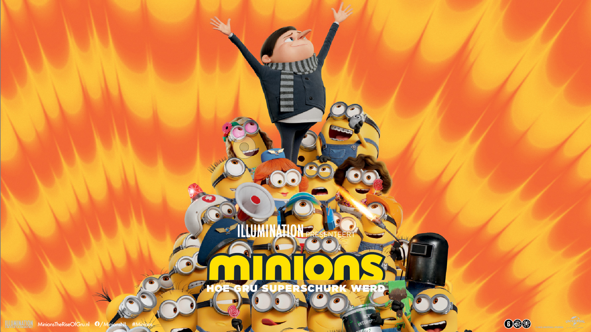 Minion Poster Computer Wallpaper Minion Peeking Out From Hole, Minions